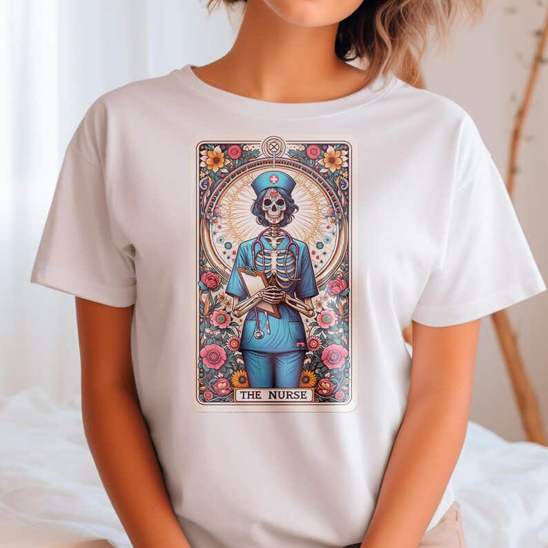 Skeleton Nurse PNG Bundle 2025 | Rocking Nurse, Gothic Nurse Art, Funny ...