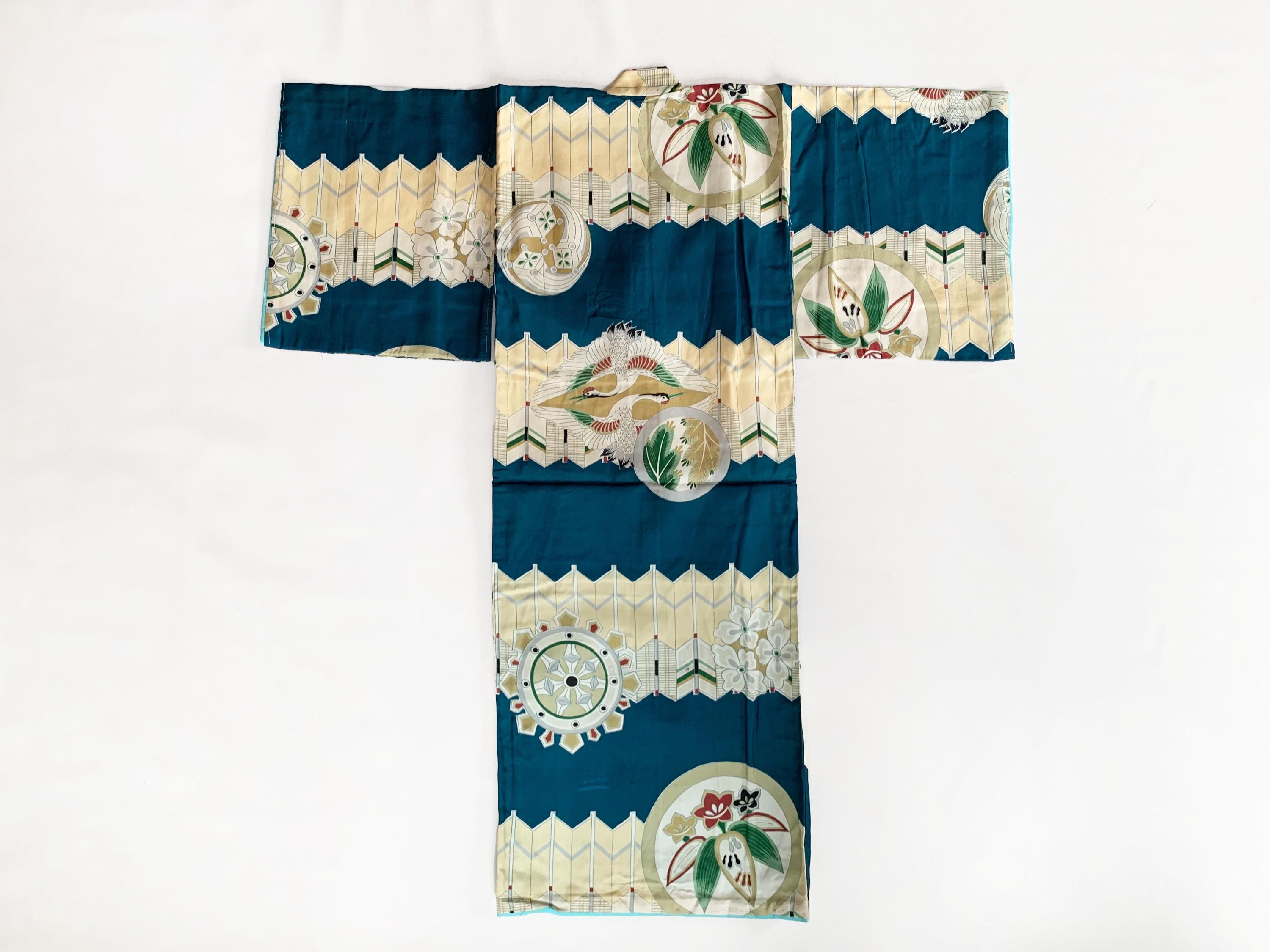 Japanese Kimono , HAORI kimono Coat, Children's Wear, KAMON Pattern ...