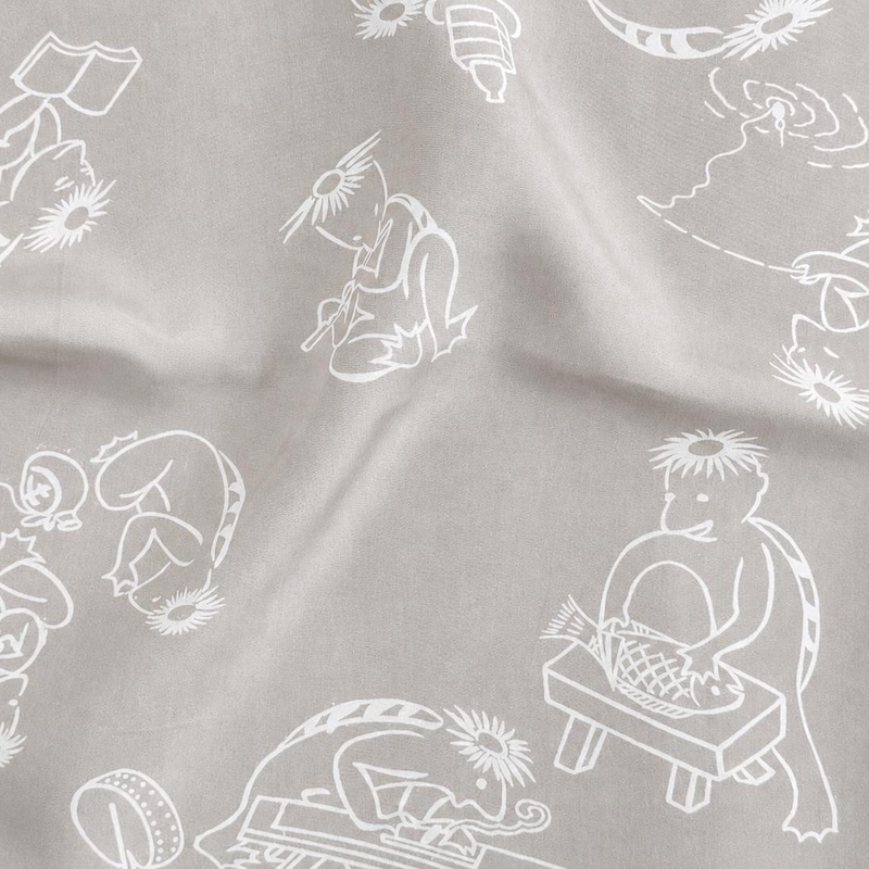 Japanese Yokai Fabric - Etsy
