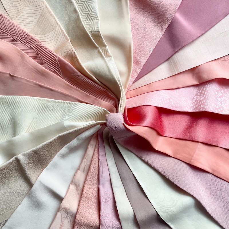 Pink Patchwork Kimono - Etsy