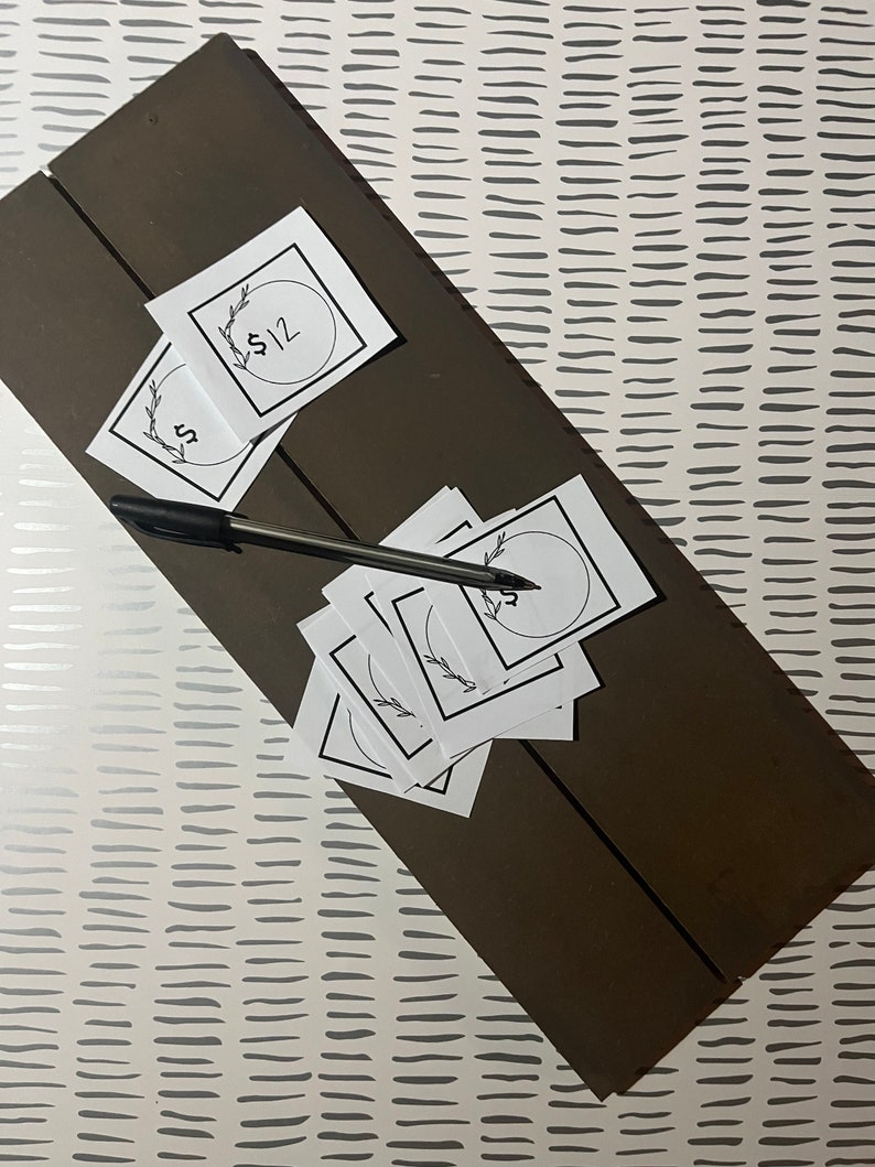 Download Printable Boho Style Price Tags for Craft Markets - Etsy