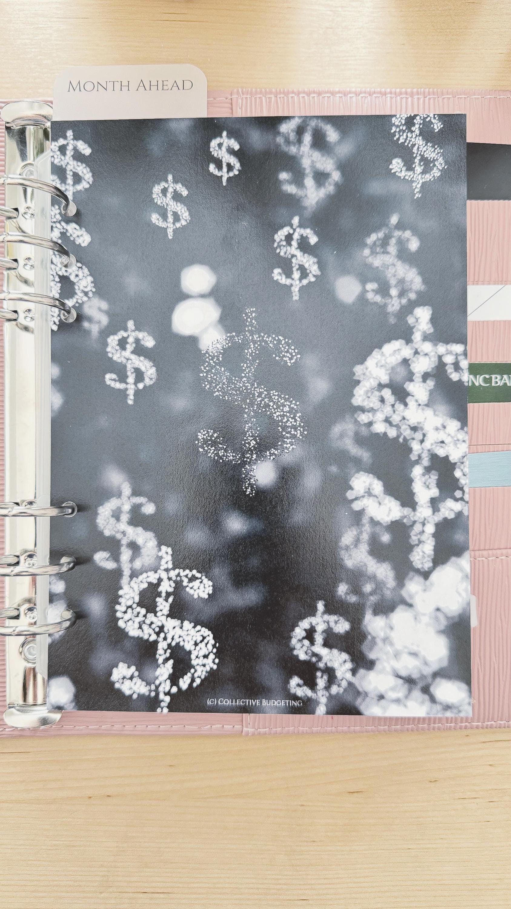 A5 & A6 Dollar Sign Savings Dashboard, Budget Binder, Cash Stuffing ...