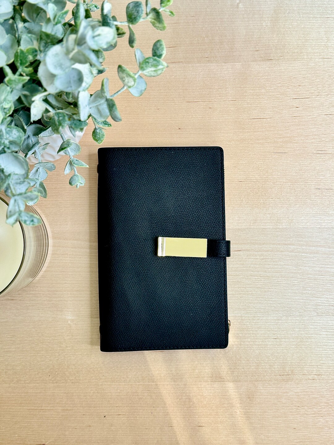 A6 Wallet. Black Cash Stuffing Envelope Wallet. Budget Organizer ...