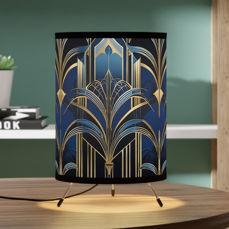 Art Deco Lamp Shade - Etsy