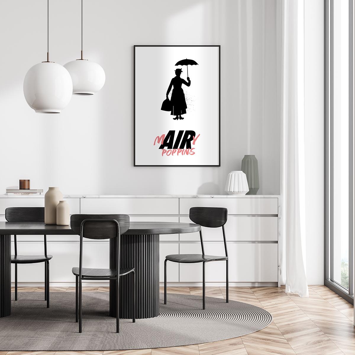 Poppins Pop Art Wall Art | Iconic Pop Art | Mary Poppins | Quirky ...
