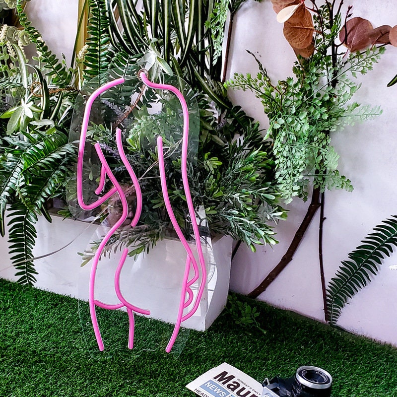 Girl Body Neon Sign, Girl Led Sign, Lady Neon Sign, Woman Body Decor ...