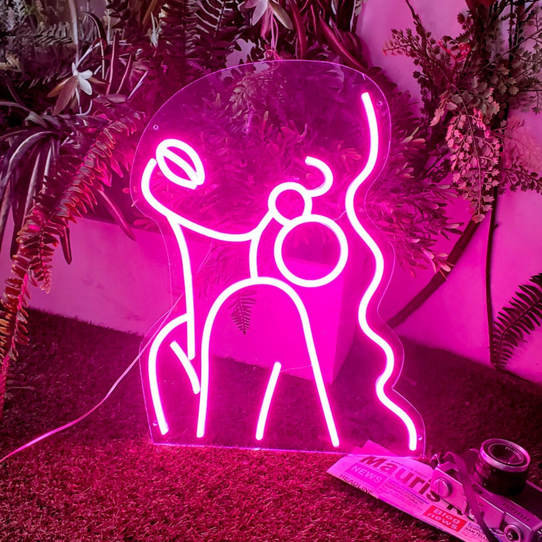 Girl Body Neon Sign, Girl Led Sign, Lady Neon Sign, Woman Body Decor ...