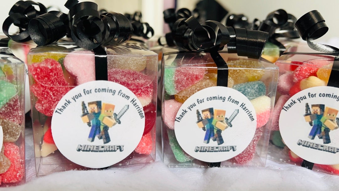 Favour Cube Box Halal Sweets Cube Box Mixture Personalised Cube Treat ...