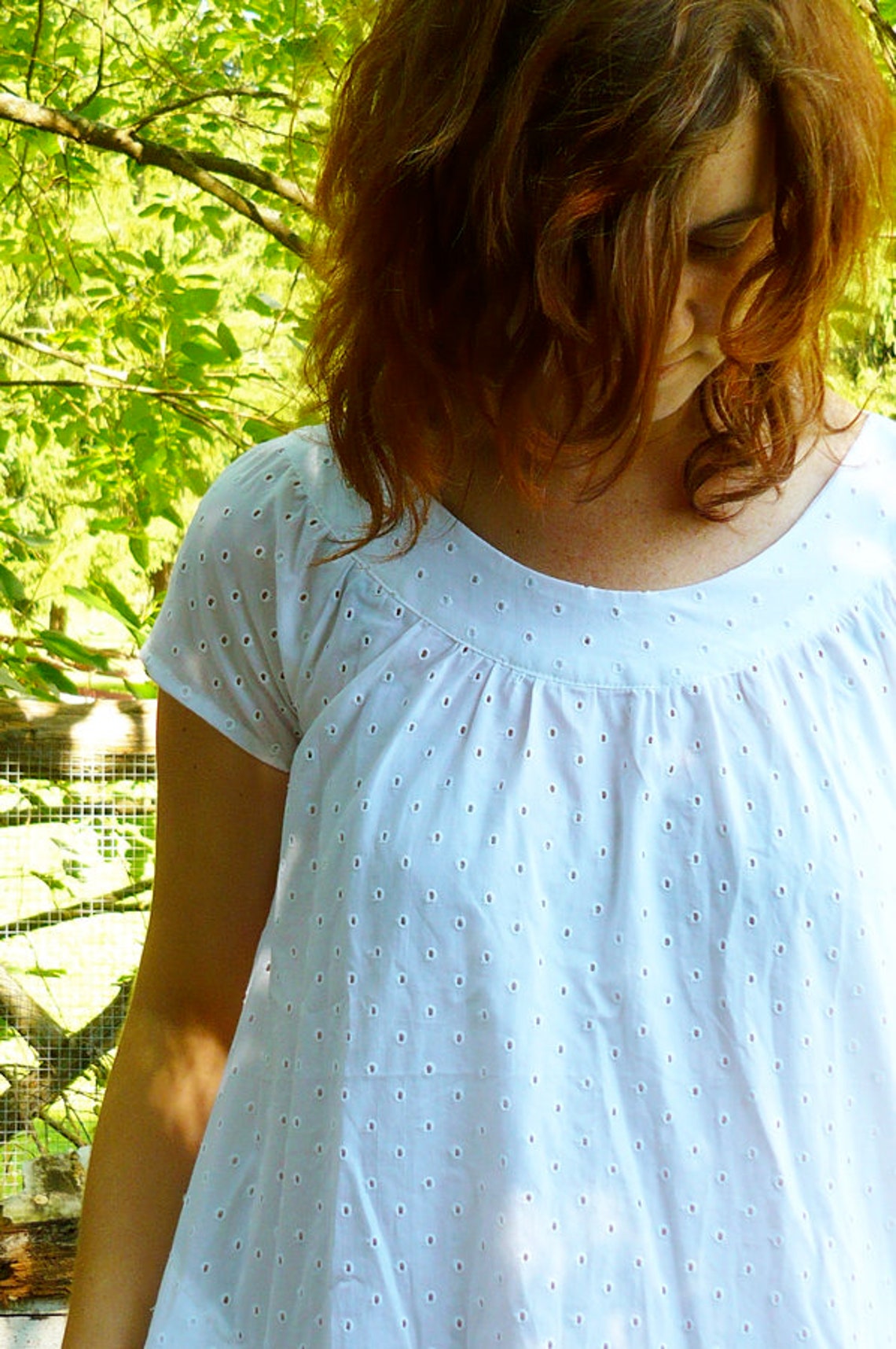 Short Sleeve Smock Tunic or Dress -- Custom Made to Order - Etsy