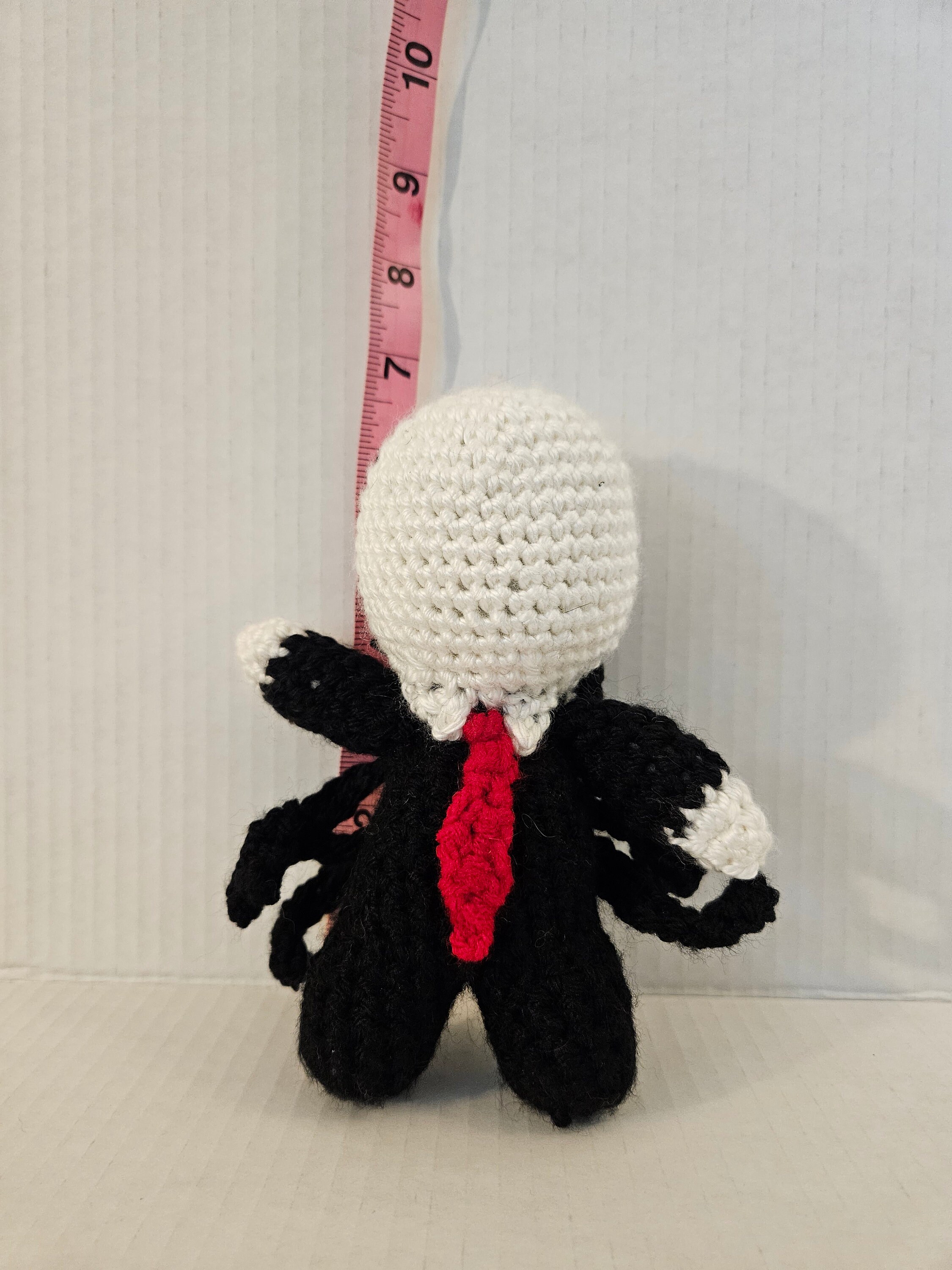 Crocheted Slenderman Stuffie - Etsy