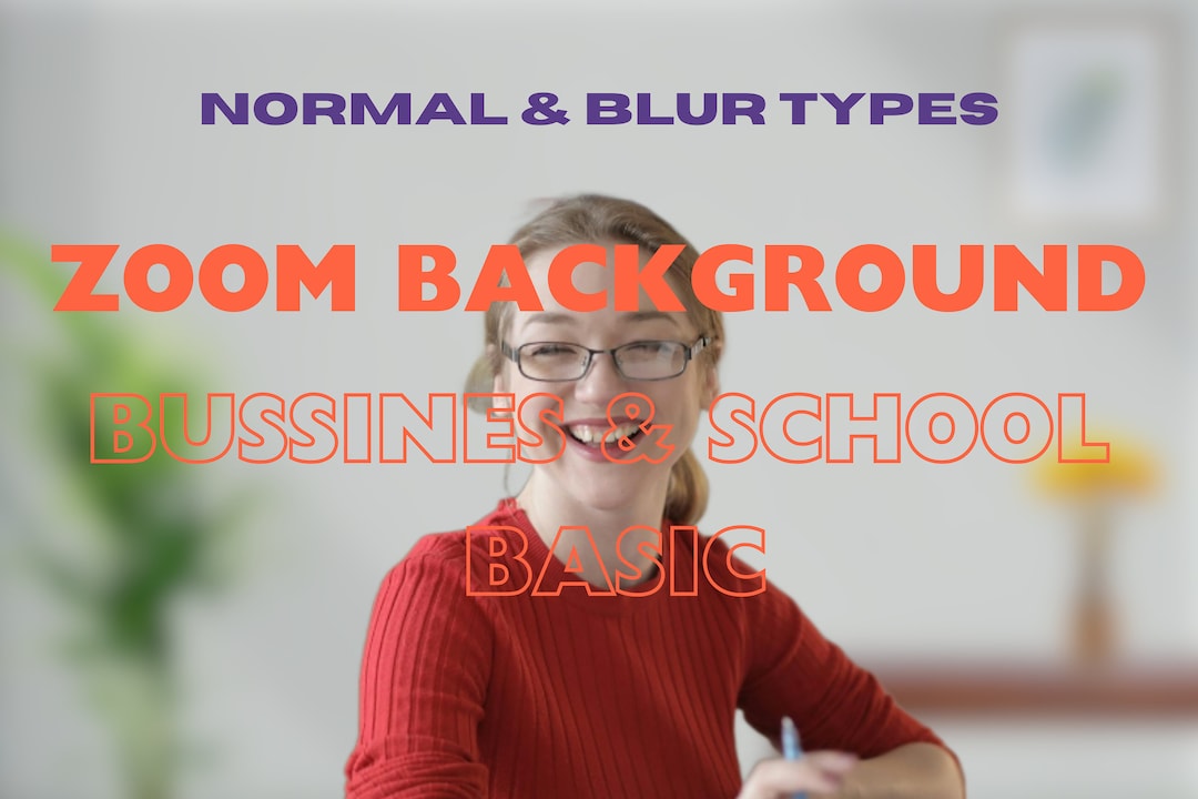 Zoom Background & Blur Background Bundle With Wall Art and Greenery - Etsy