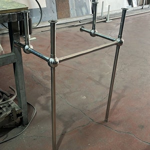 Chrome Sink Legs, Custom Chrome Lucite Sink Legs | Luxury Sink Base ...