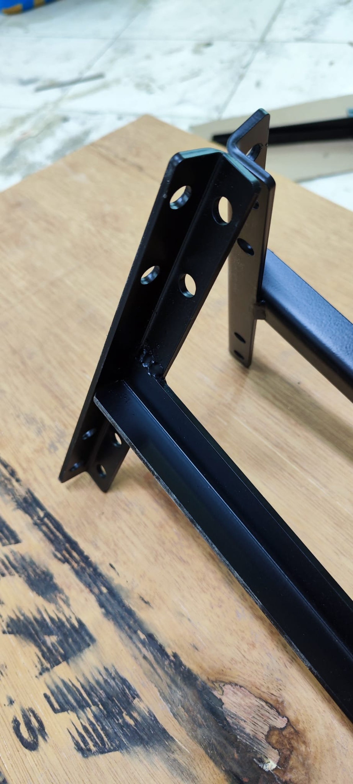 Wall Mounted Sink Brackets: Steel Floating Sink Support (pair of 2) - Etsy
