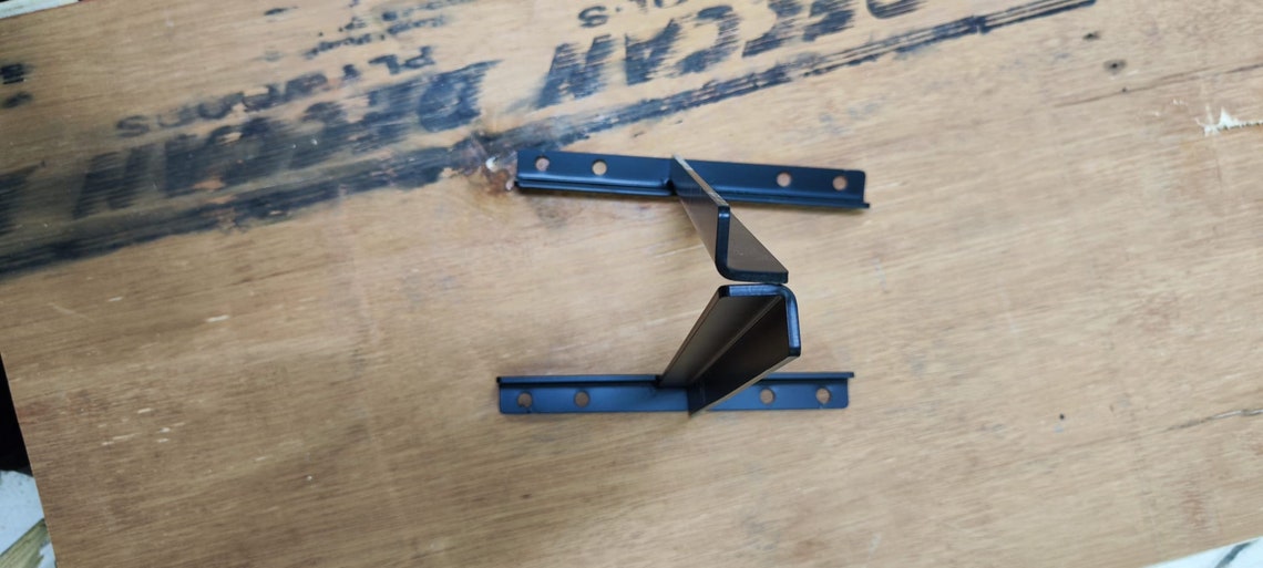Wall Mounted Sink Brackets: Steel Floating Sink Support (pair of 2) - Etsy