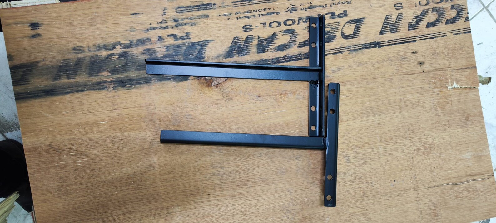 Wall Mounted Sink Brackets: Steel Floating Sink Support (pair of 2) - Etsy