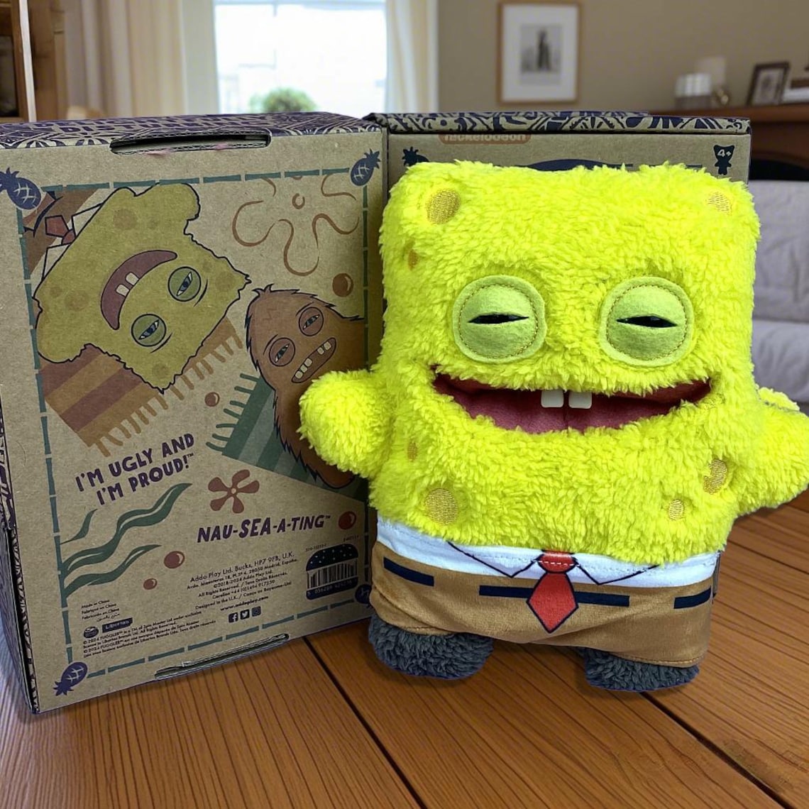 Fuggler Spongebob Squarepants - Plush Patrick Star Fuggler,plush ...