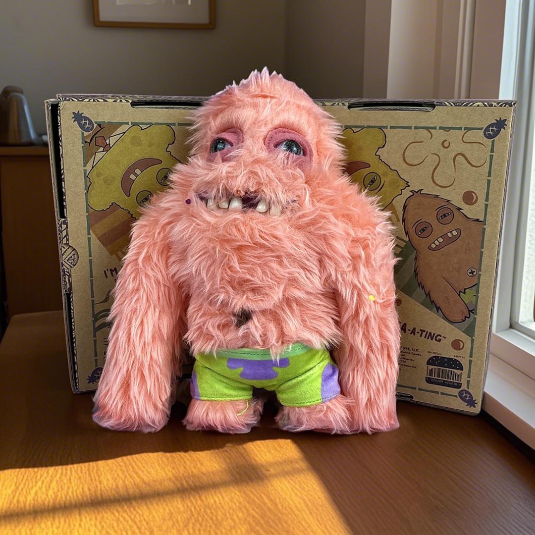 Fuggler Spongebob Squarepants - Plush Patrick Star Fuggler,plush ...