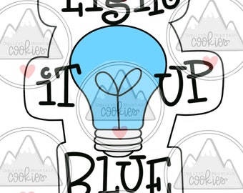 Light it up blue | Etsy
