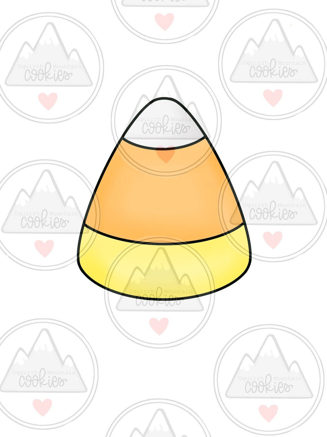 Candy Corn Cookie Cutter | Etsy