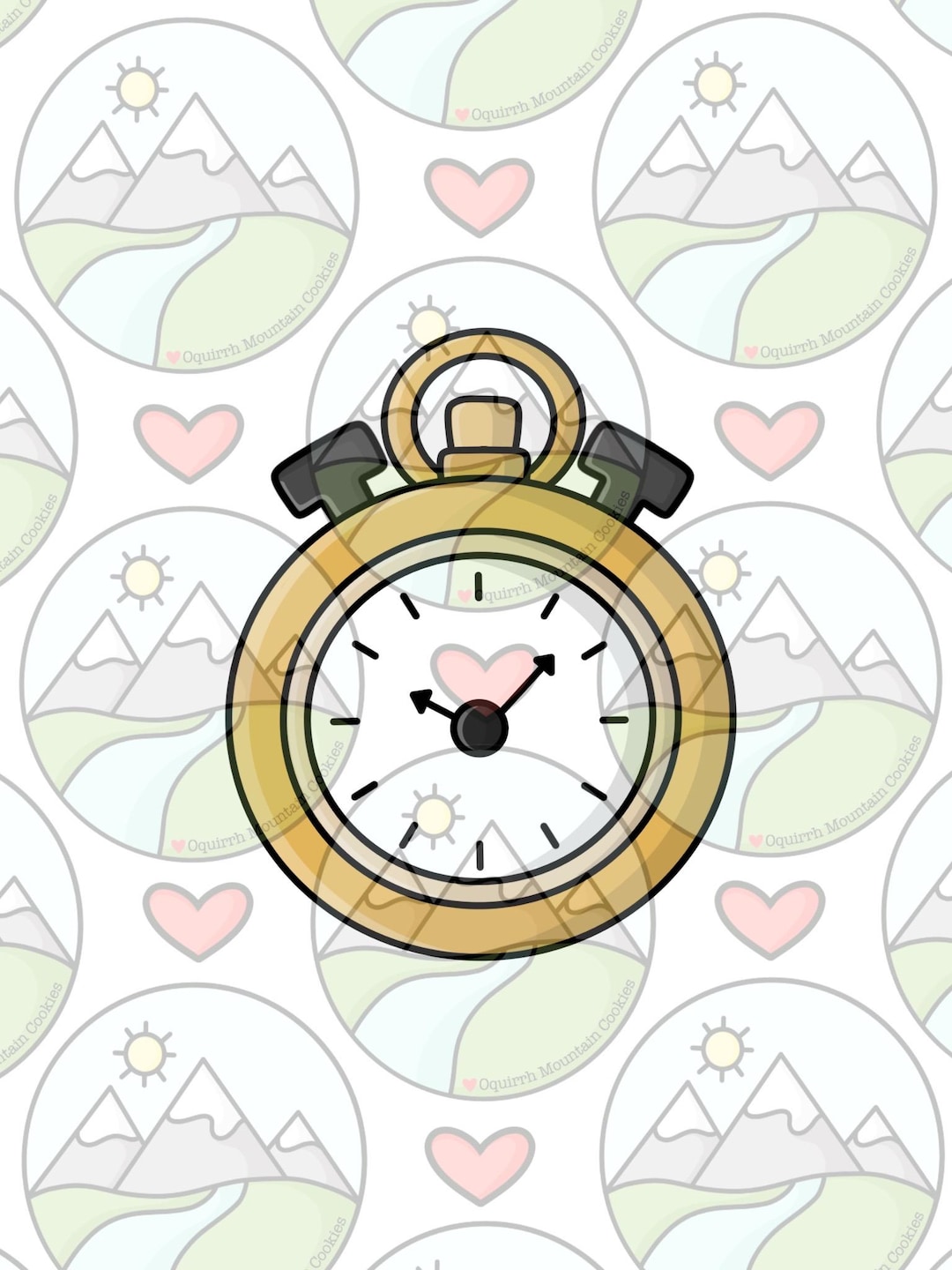 Stop Watch Cookie Cutter - Etsy