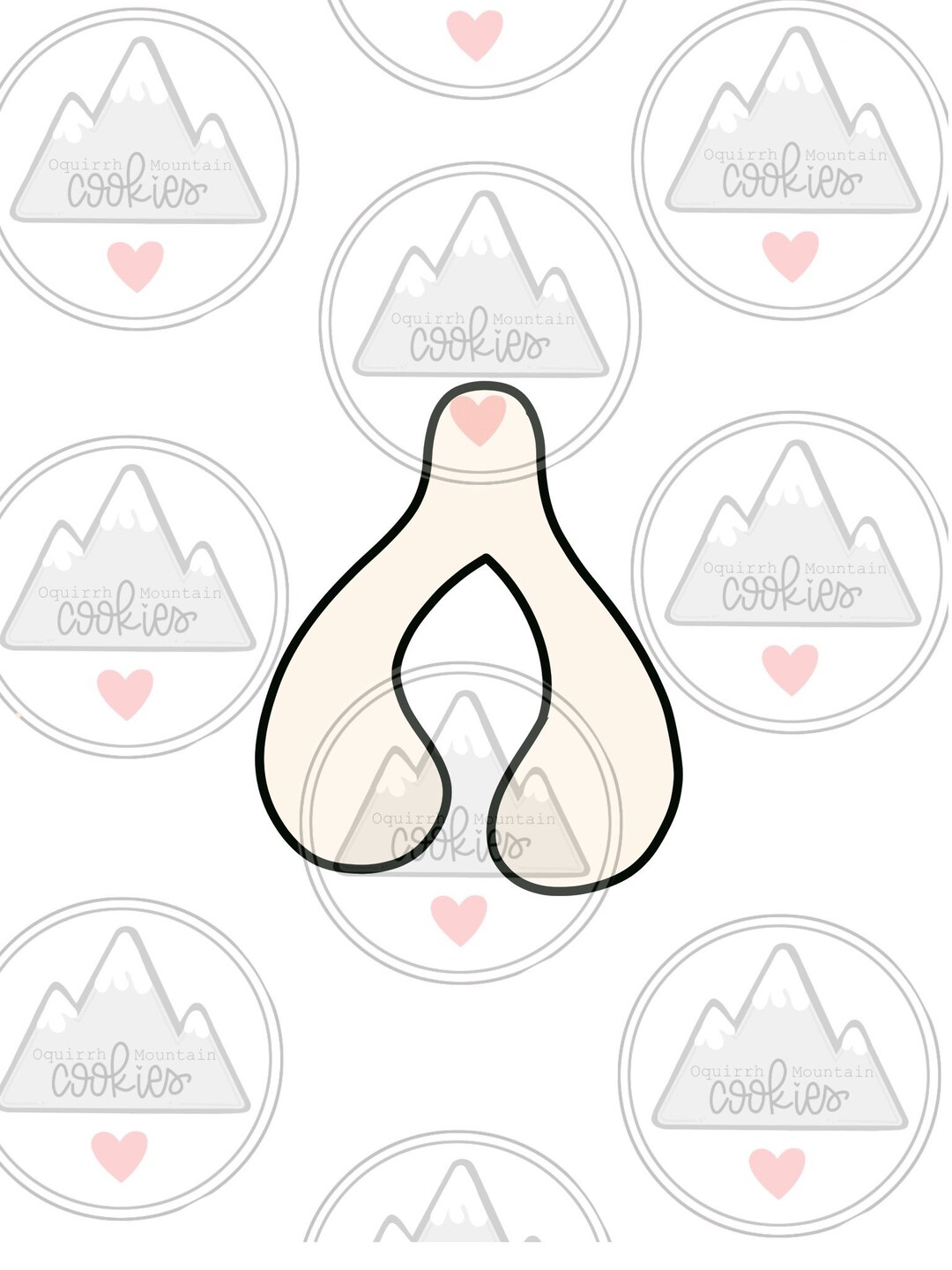 Wishbone Cookie Cutter - Etsy