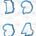 Full 1-10 Number Cookie Cutter Set - Etsy