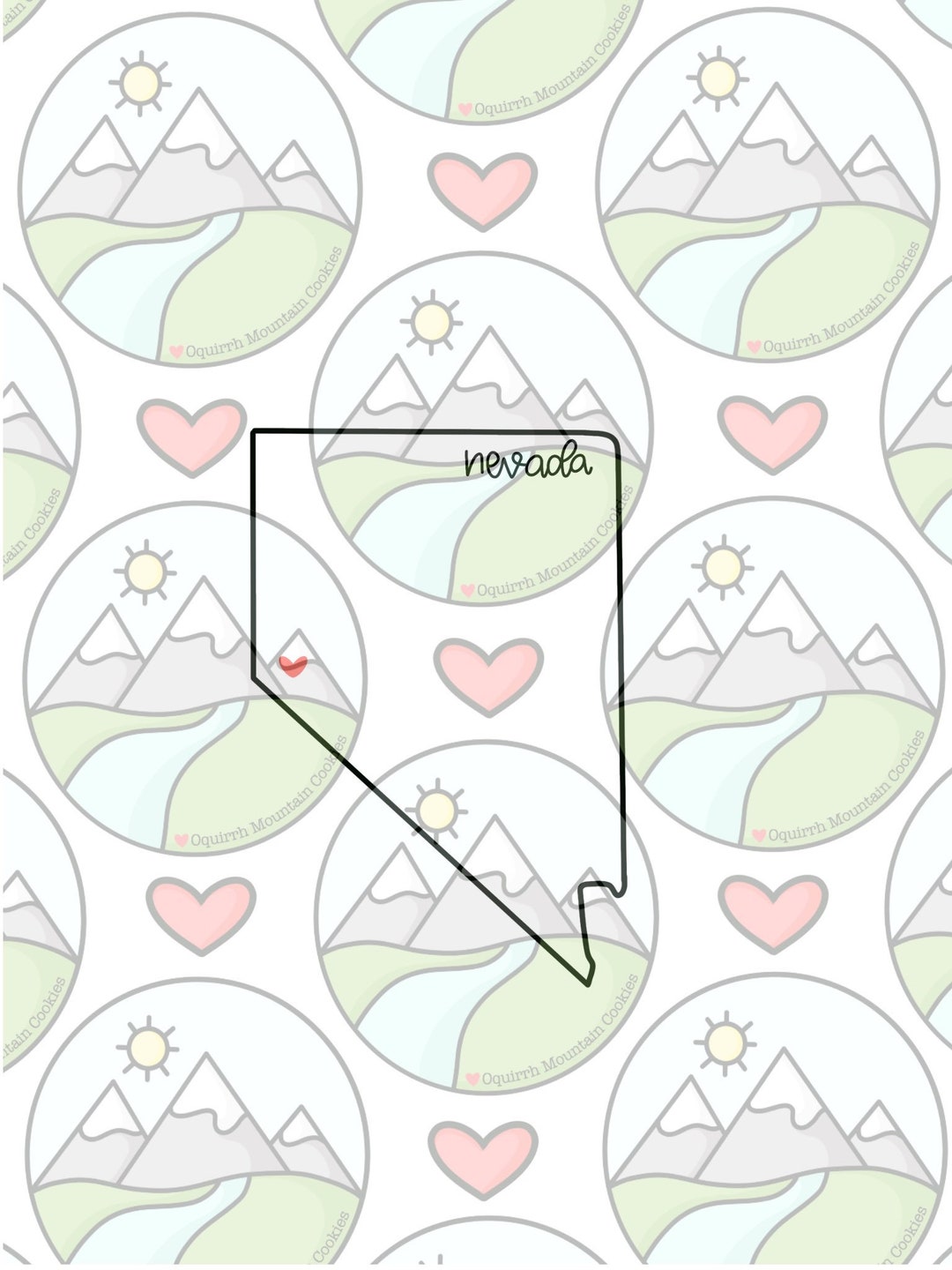 Nevada Cookie Cutter - Etsy