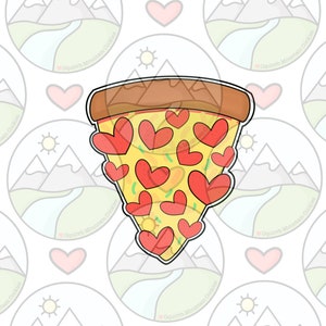 Heart Pizza Slice - Etsy