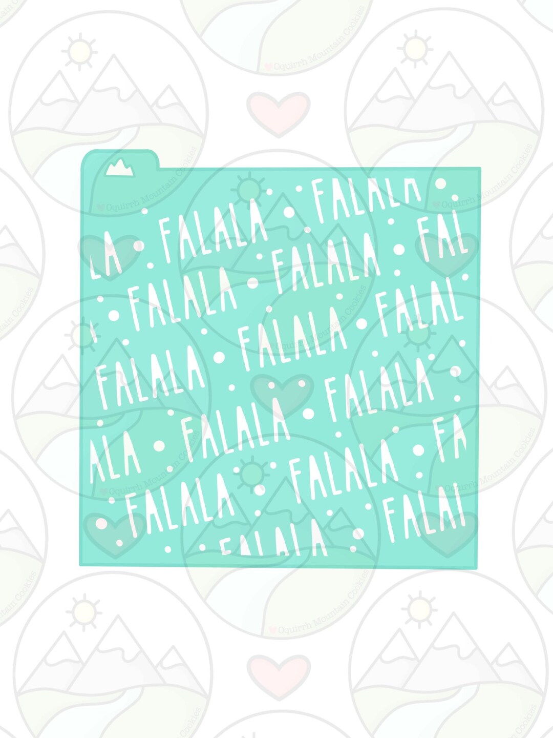 Falala Stencil - Etsy