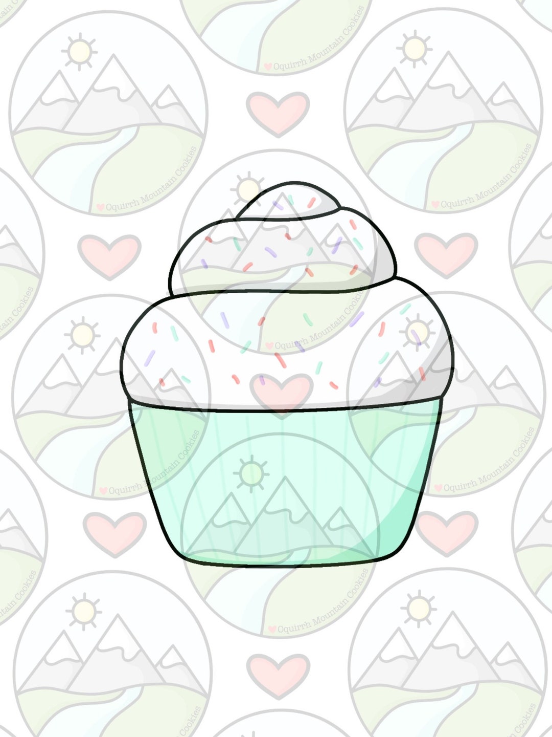 Cupcake Cookie Cutter - Etsy