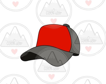 Baseball Cap Cookie Cutter - Etsy