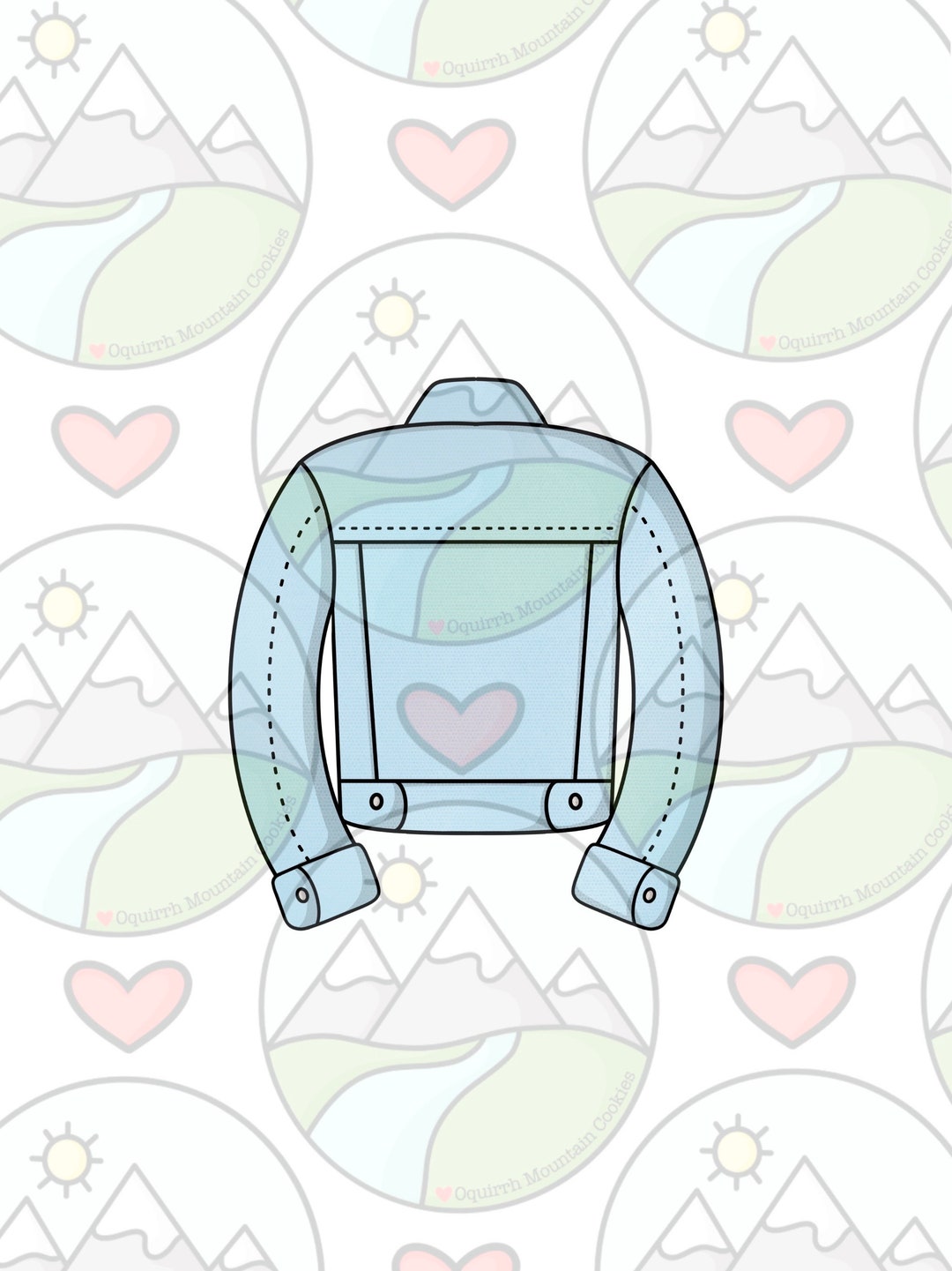 Jean Jacket Cookie Cutter - Etsy