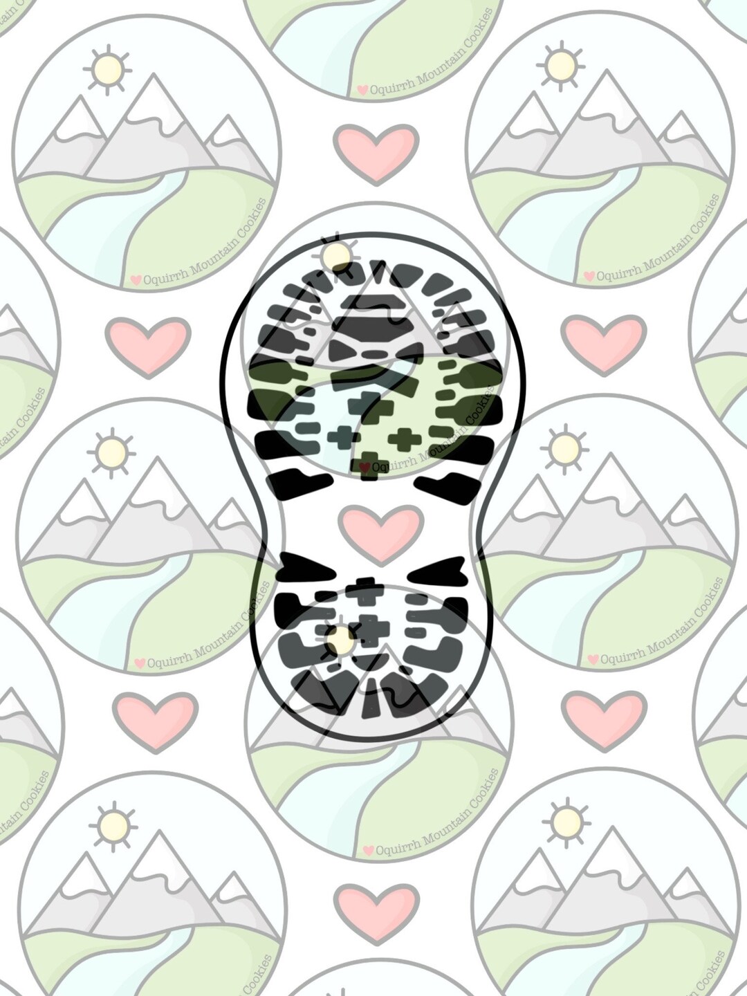 Bottom of Boot Cookie Cutter - Etsy
