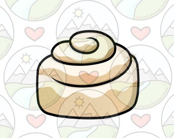 Cinnamon Roll Cookie Cutter - Etsy