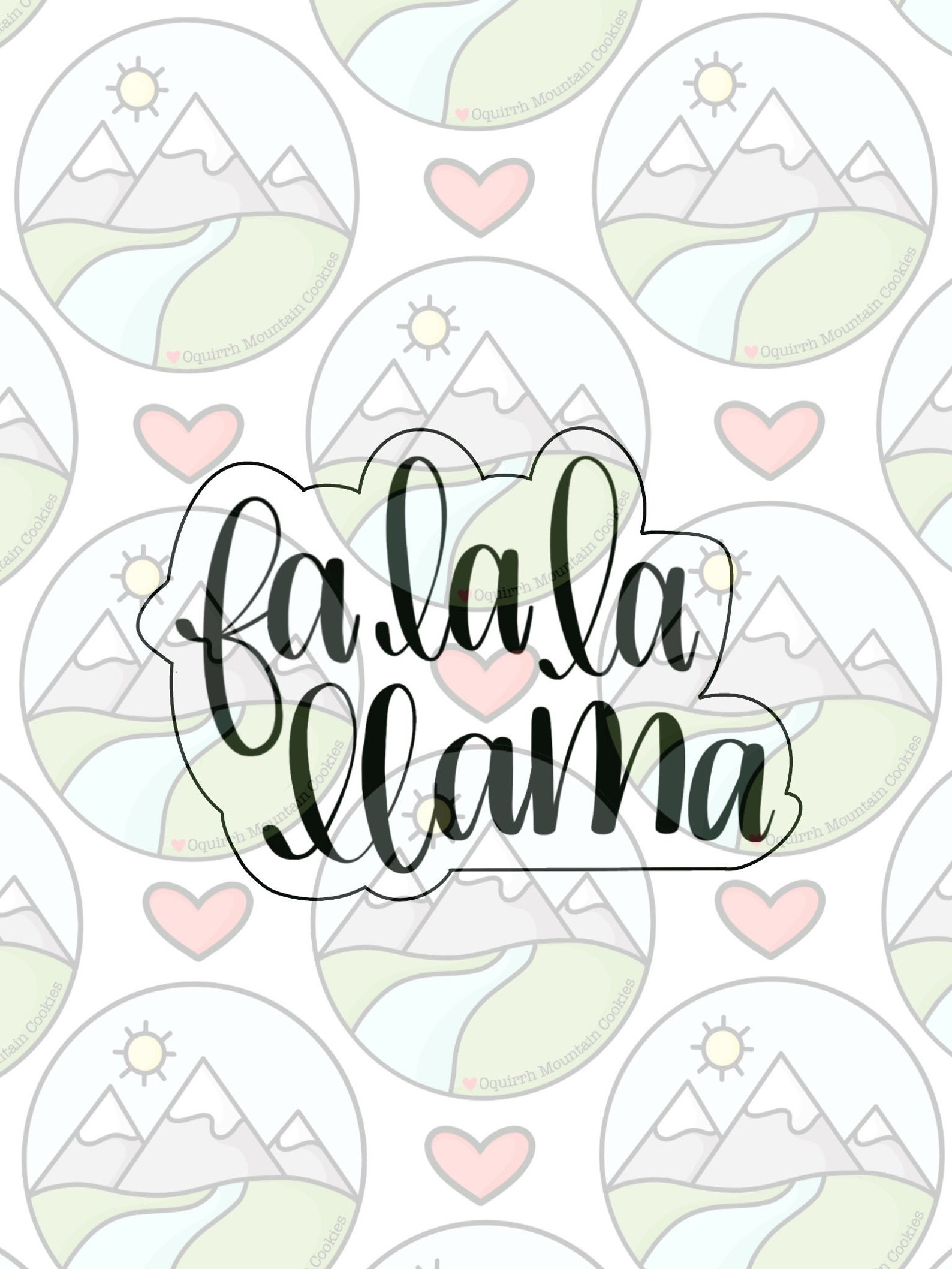 Falala Llama Cookie Cutter - Etsy