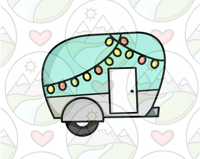 Camp Trailer Cookie Cutter - Etsy