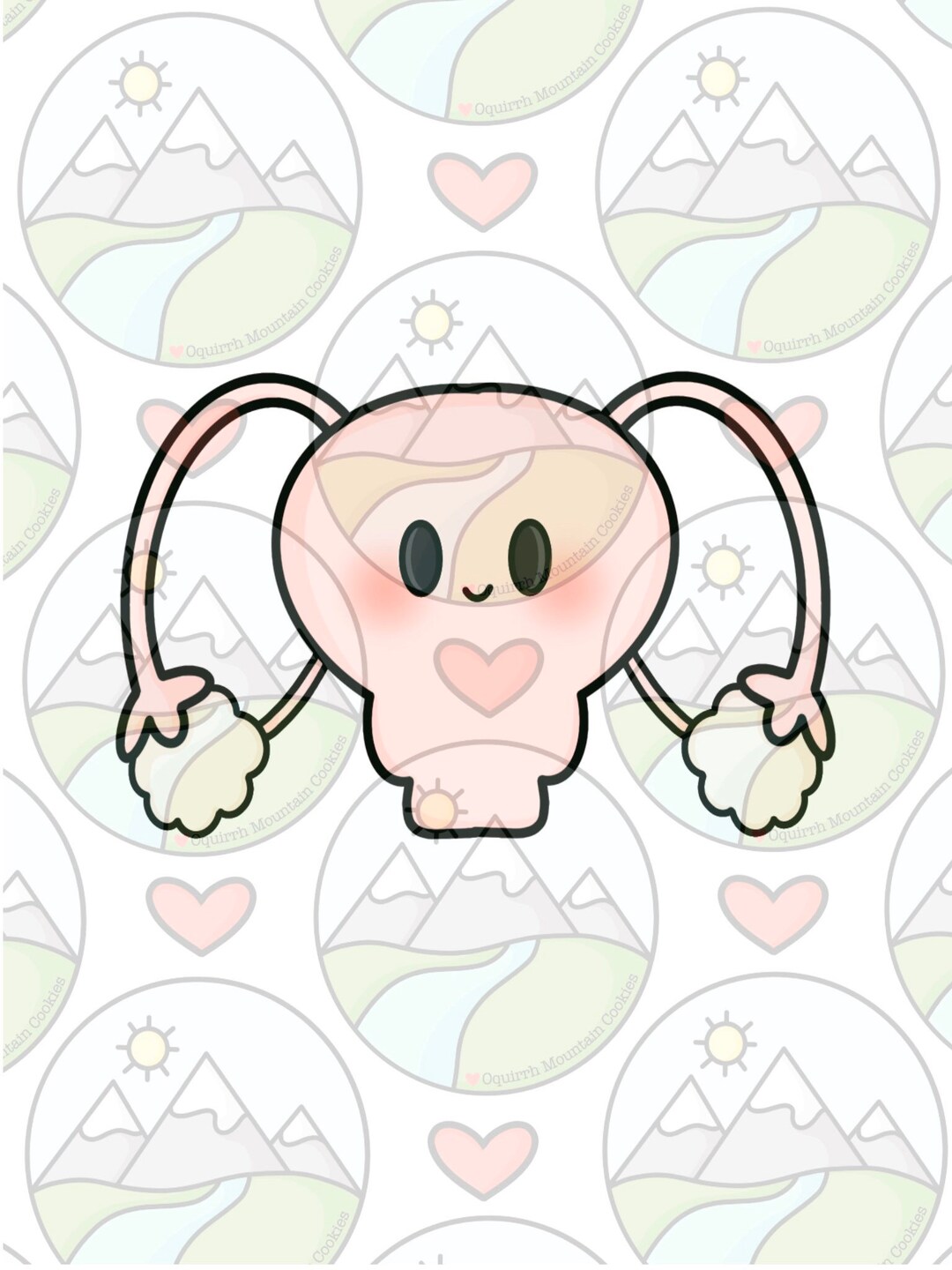 Uterus Cookie Cutter - Etsy