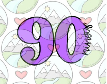 90 Cookie Cutter - Etsy
