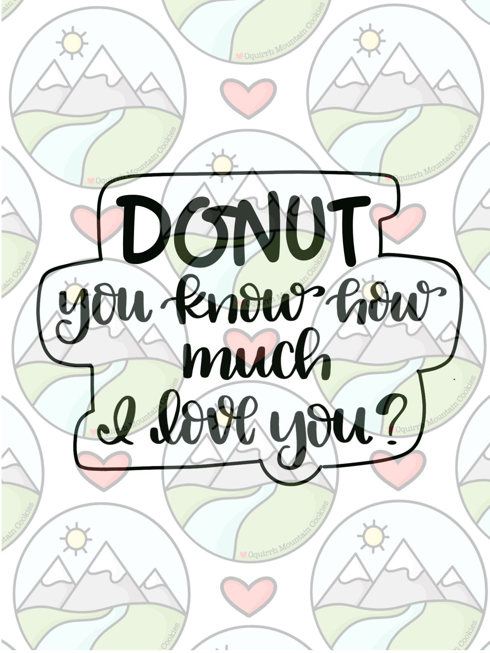 Donut You Know Cookie Cutter - Etsy