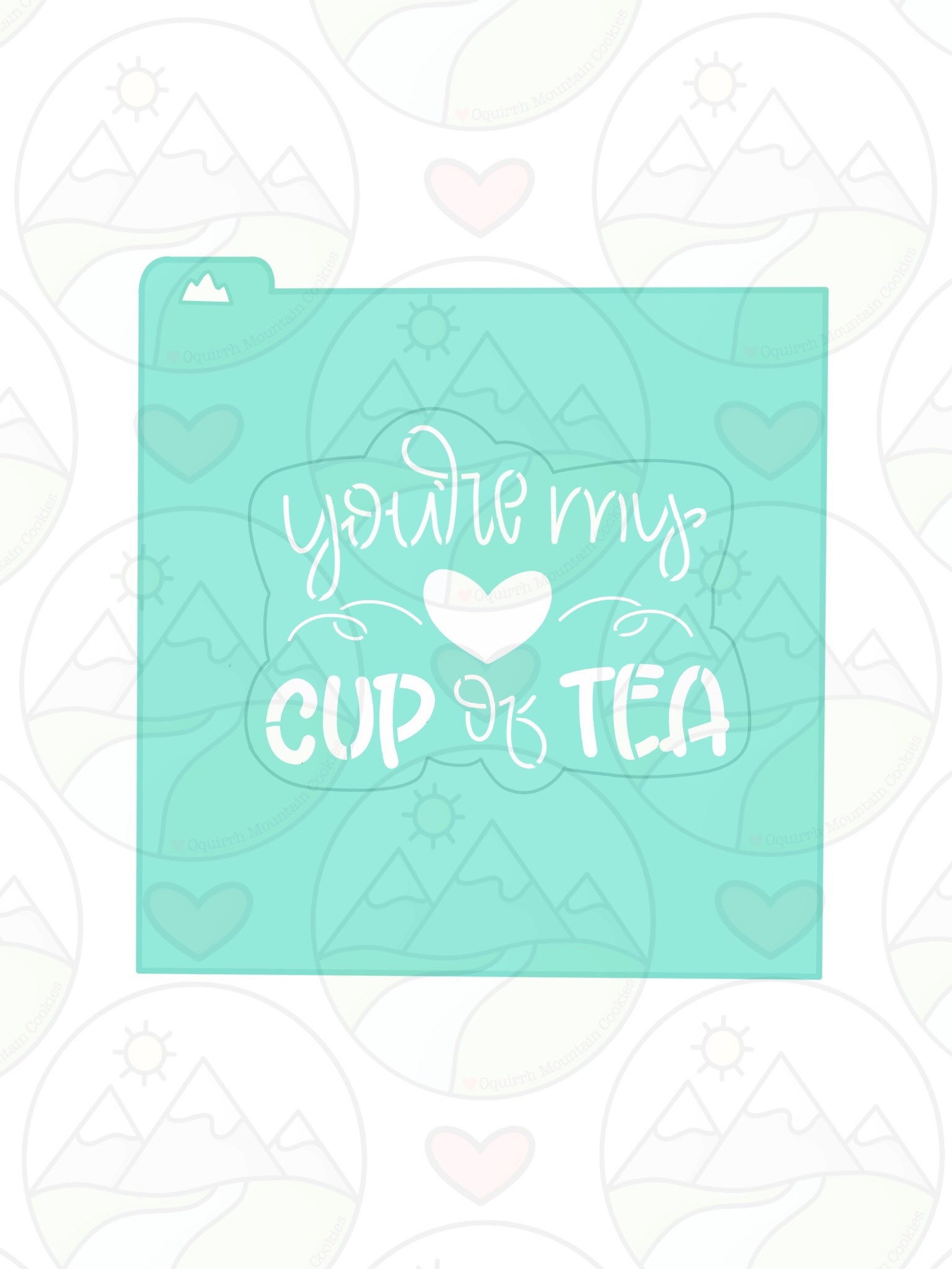 Youre My Cup of Tea Stencil - Etsy