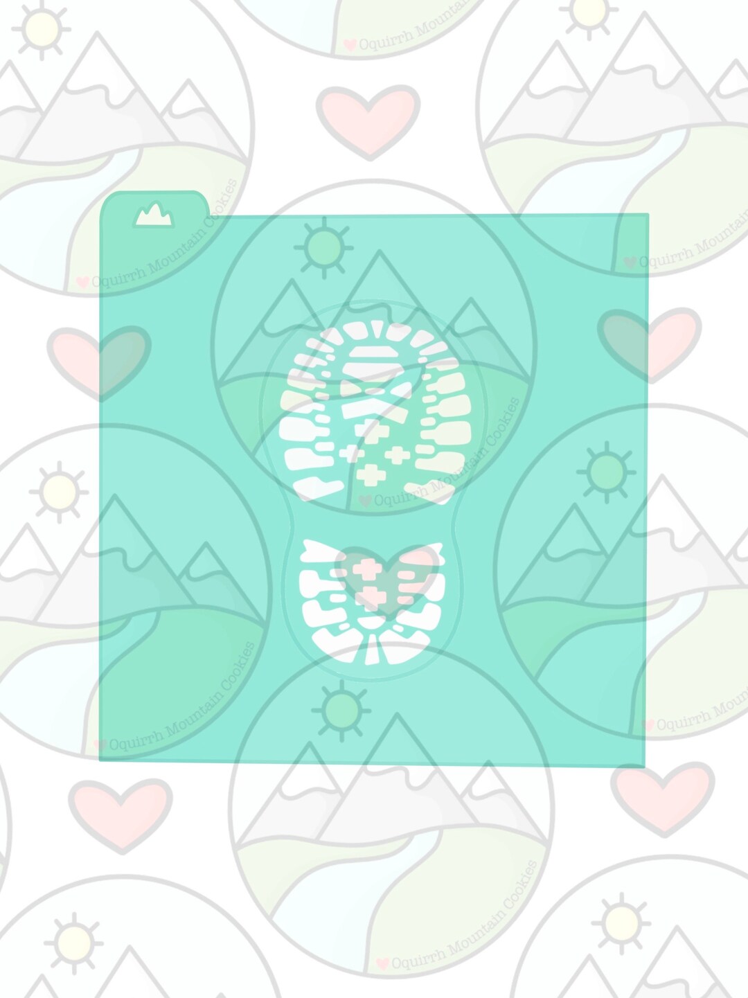 Bottom of Boot Stencil - Etsy