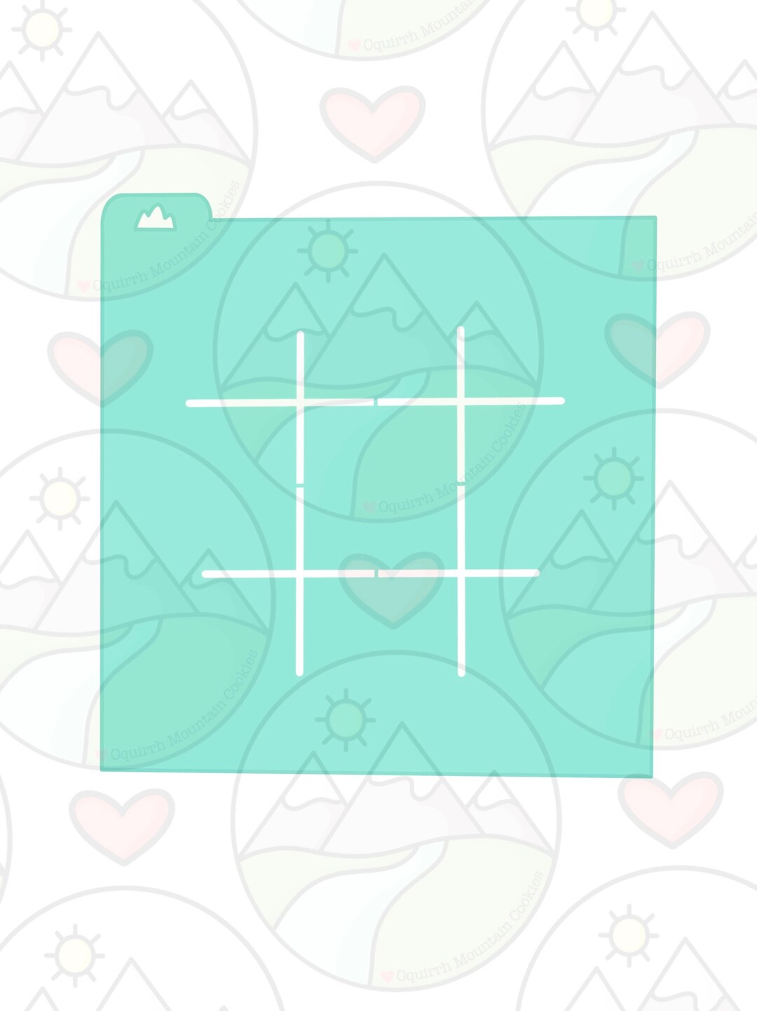 Tic-tac-toe Stencil - Etsy