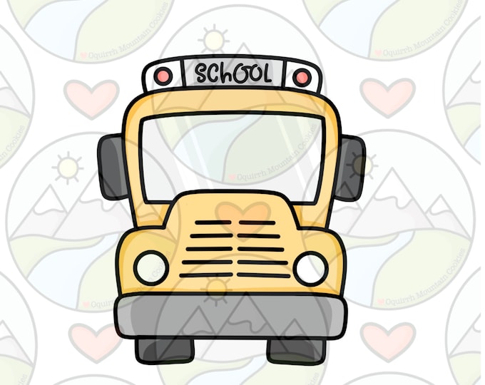 School Bus Cookie Cutter | Etsy