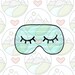 Sleep Mask Cookie Cutter - Etsy