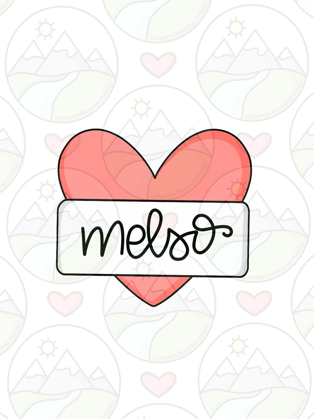 Melso Heart Cookie Cutter - Etsy
