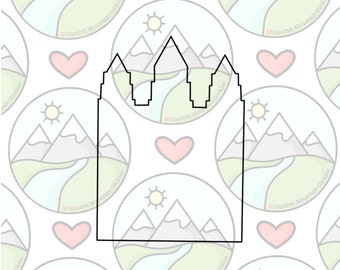 Richmond Virginia LDS Temple Cookie Cutter - 3D Printed - Etsy