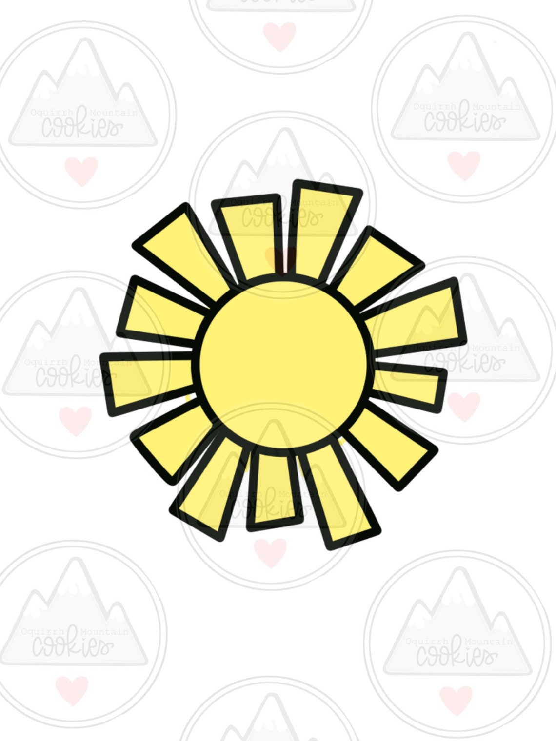 Sun Cookie Cutter - Etsy