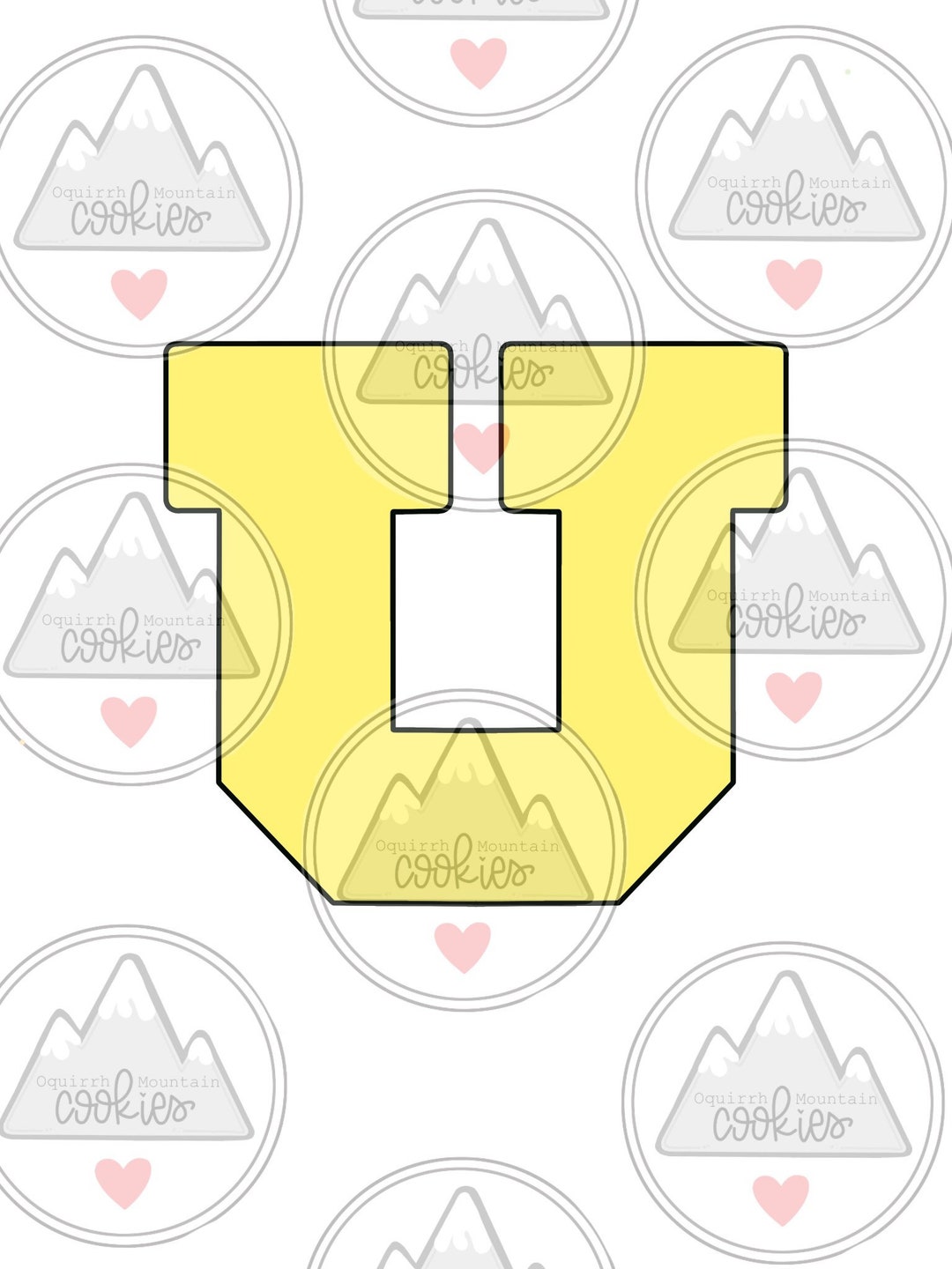 U Cookie Cutter - Etsy