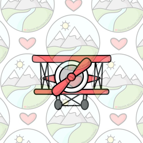 Aviator in Airplane Cookie Cutter and Fondant Cutter - Etsy