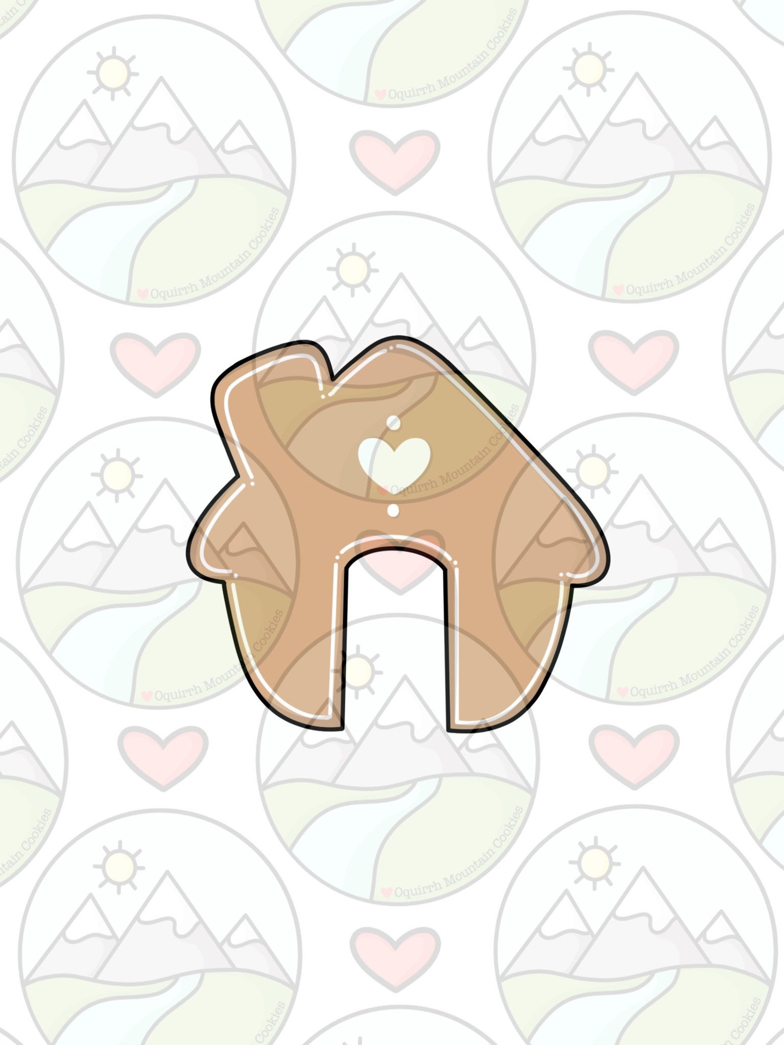 Gingerbread House Mug Hugger Cookie Cutter - Etsy